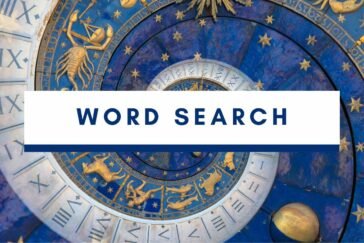 Zodiac Signs - Word Search Puzzle - AstroMango